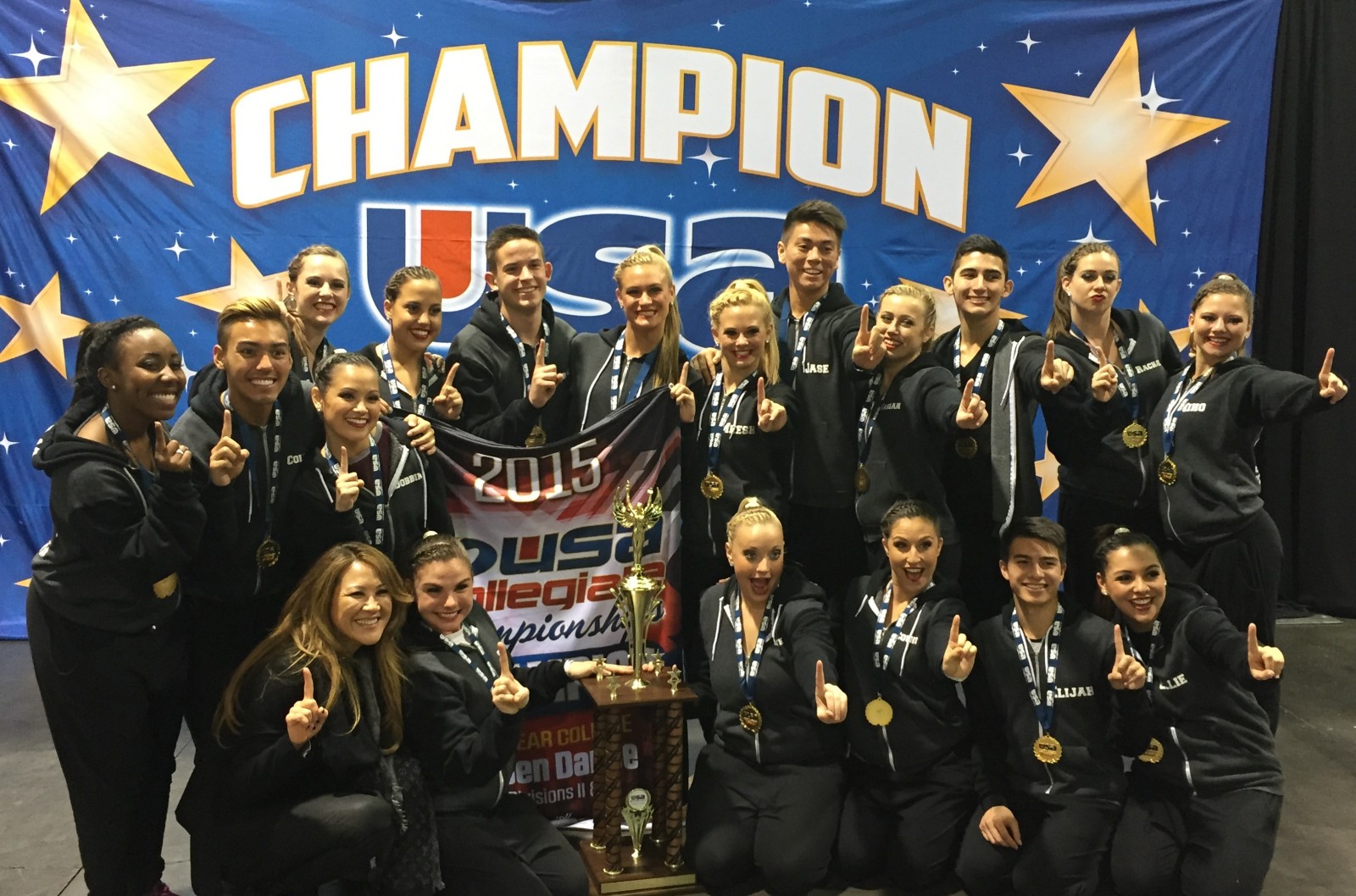 Dance team wins seventh consecutive national championship | Chapman ...