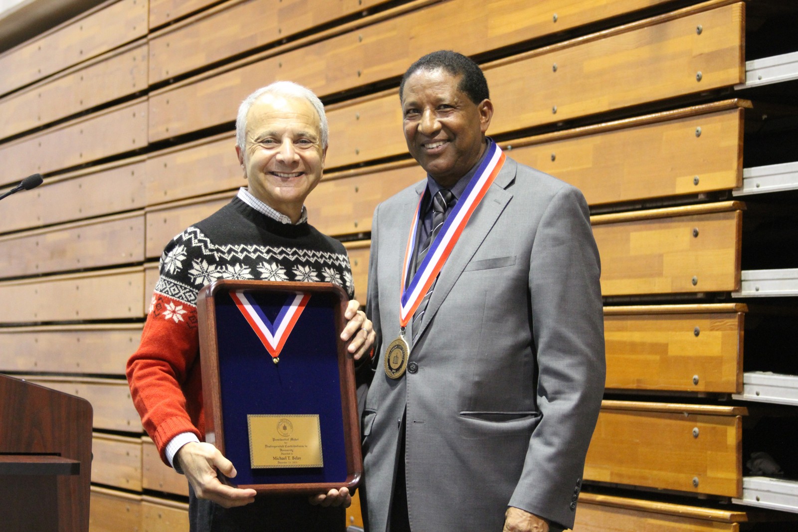 Michael Belay Awarded Chapman's Highest Honor, the Presidential Medal ...