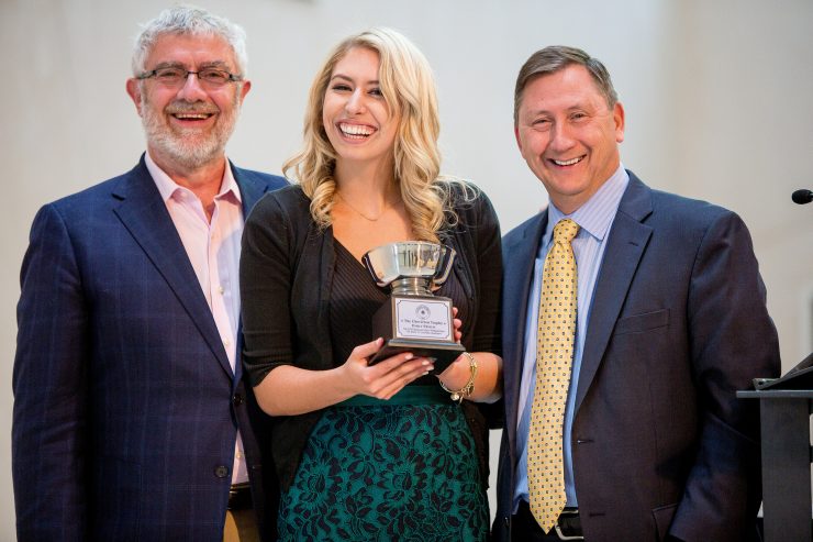 Emily Frisch '16 named Cheverton winner | Chapman Newsroom