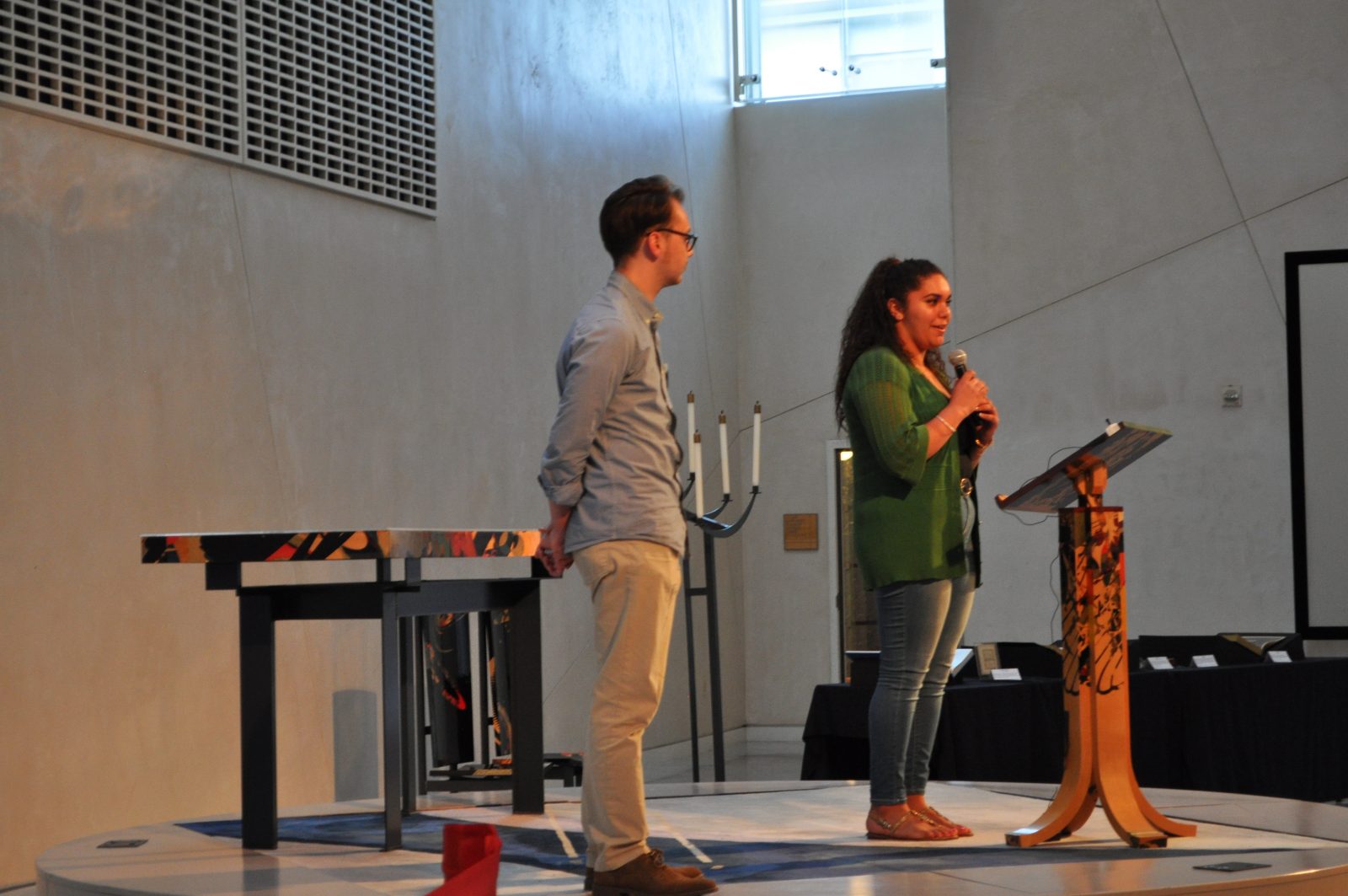 Quran cabinet dedicated at Chapman University's Fish Interfaith Center ...