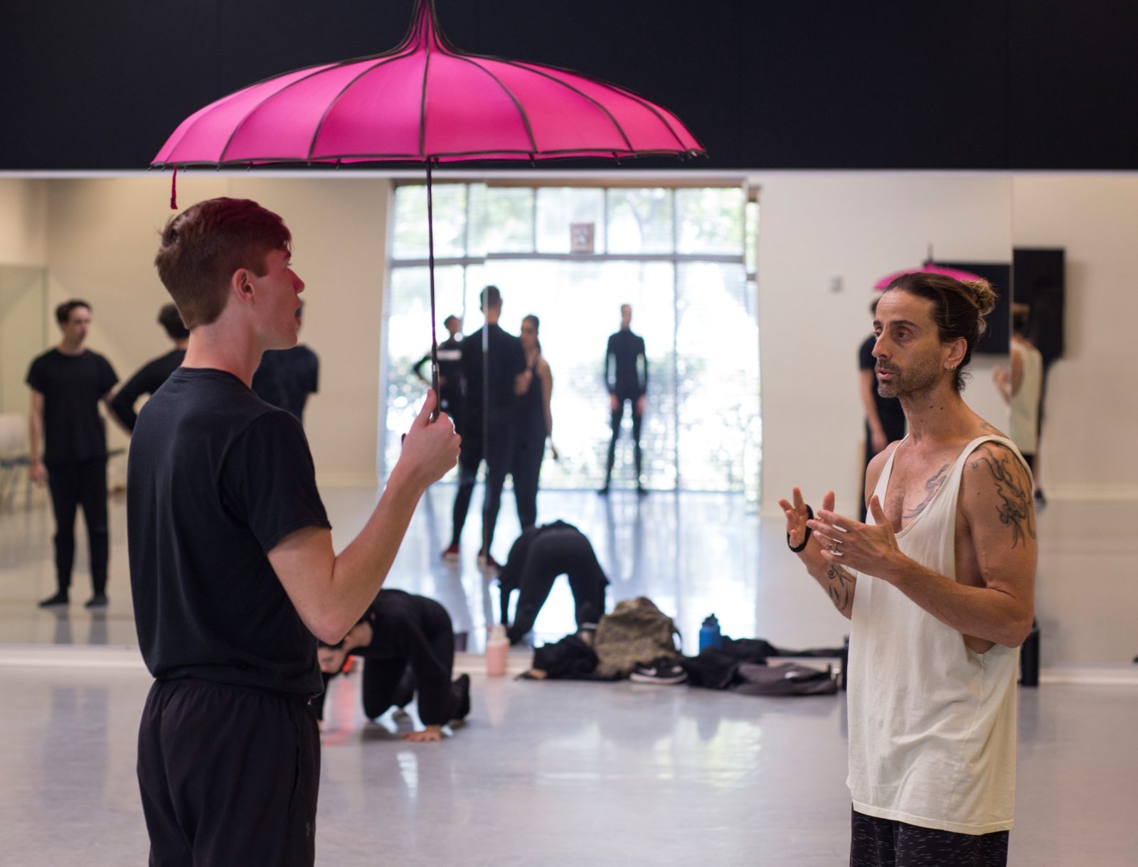 Dance students and Presidential Fellow Ido Tadmor collaborate for fall ...