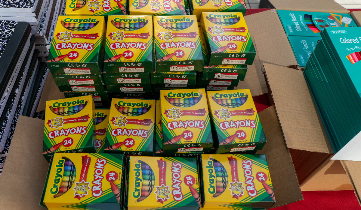 Chapman Staff Stuffs Backpacks for Local Students, Community Resource ...