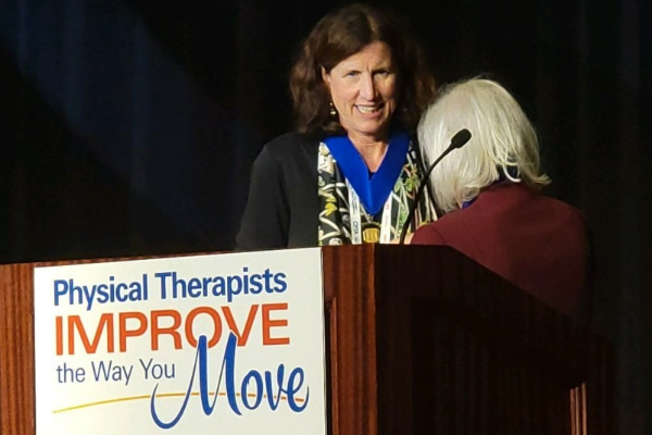 Professor Receives State PT Association's Highest Honor | Chapman Newsroom