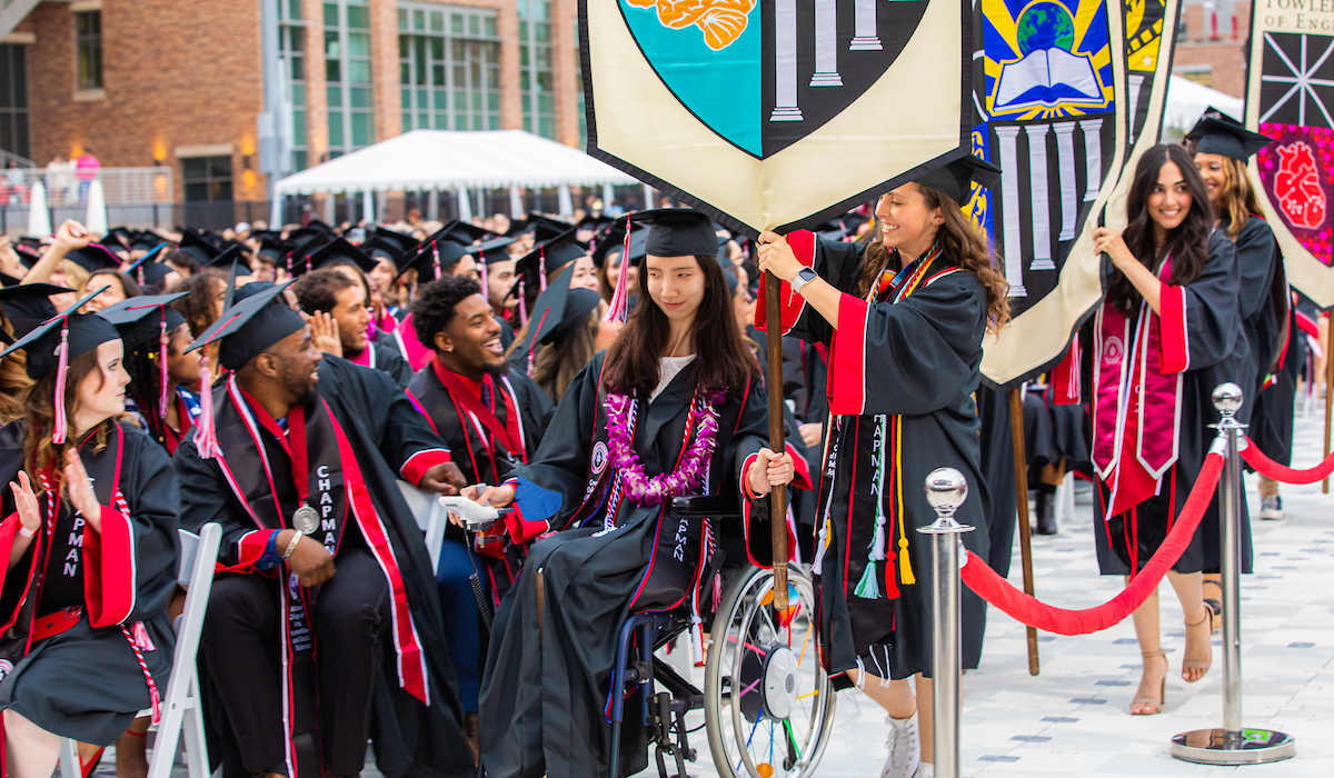 Class of 2023 Ready for ‘Infinite Possibilities’ as Chapman Celebrates ...