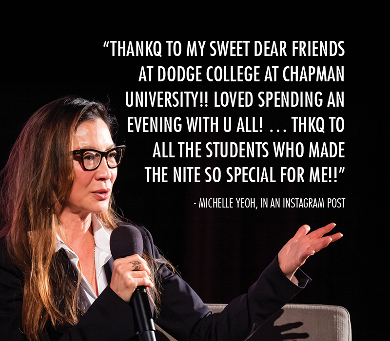 Dodge College Master Classes Connect Students to the Film Industry ...