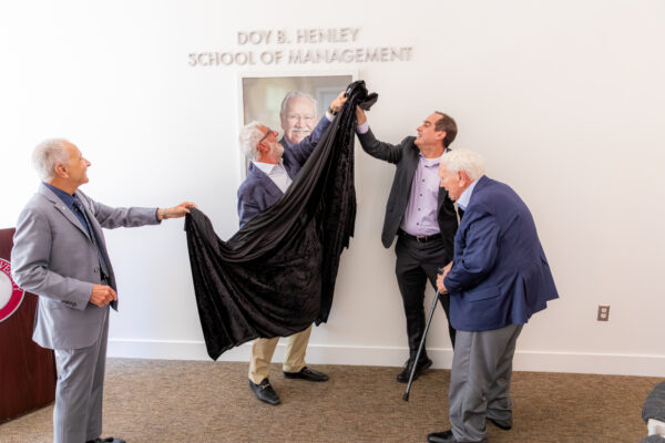 Doy B. Henley Honored With Dedication of School of Management at ...