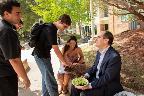 Students Invited to Meet President Parlow (And His Dog) at ‘Maisy ...