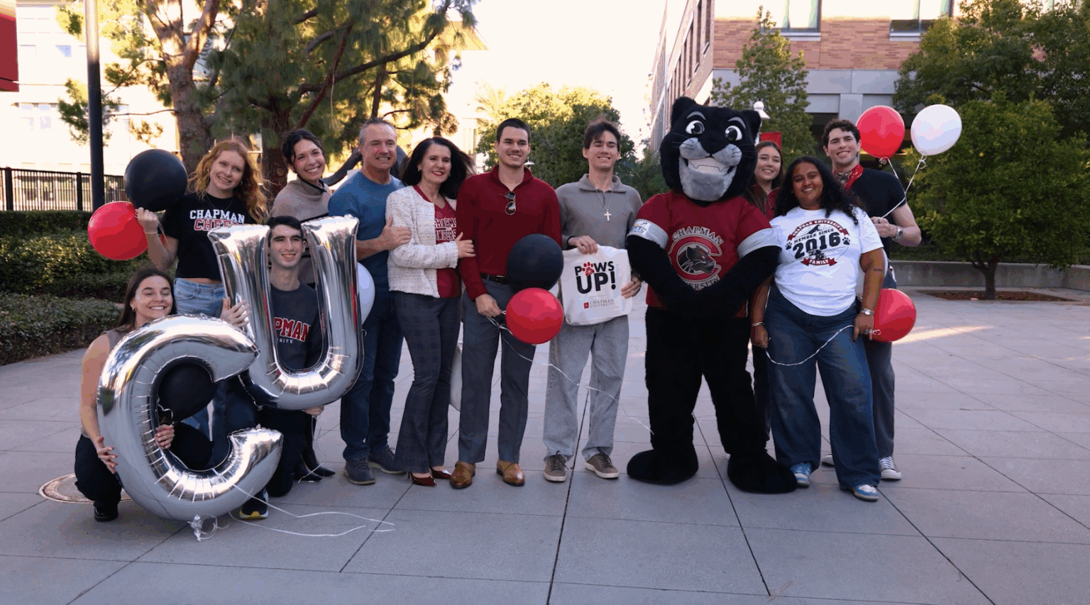 Chapman Surprises First Admitted Student for the Class of 2030 ...